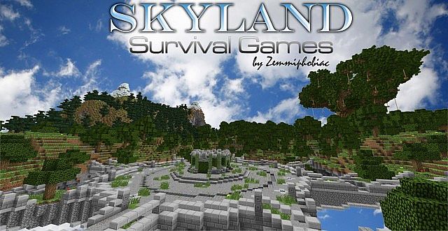 SkyLand -Survival Games Map- Minecraft Map