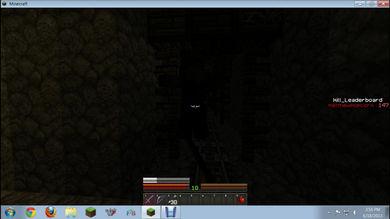 Zombie Horde-Redstone Mini-game{Uses MC 1.7} Minecraft Map