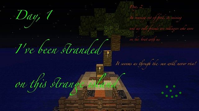 Island survival! Minecraft Map