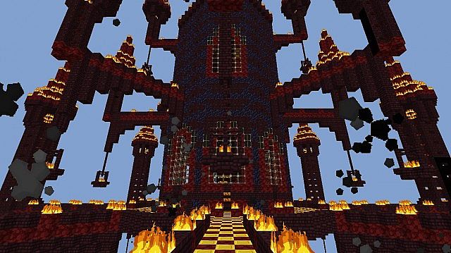 The Fire Temple Minecraft Map