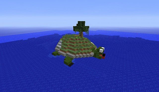 Turtle Survival Island? Minecraft Map