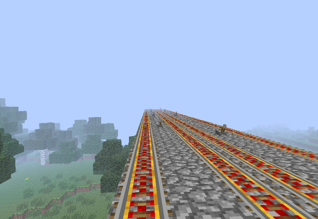 Centre Parcs Map and Epic Railway System Minecraft Map