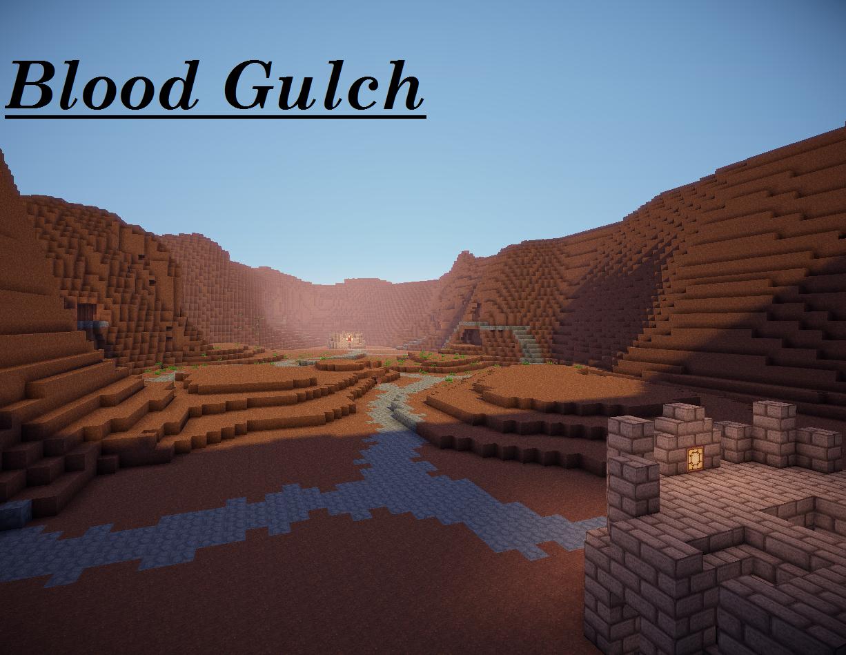 Blood Gulch Halo map Minecraft Map