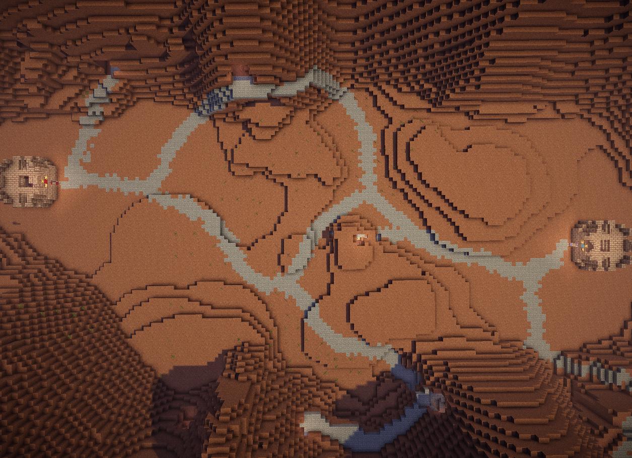 Blood Gulch Halo map Minecraft Map