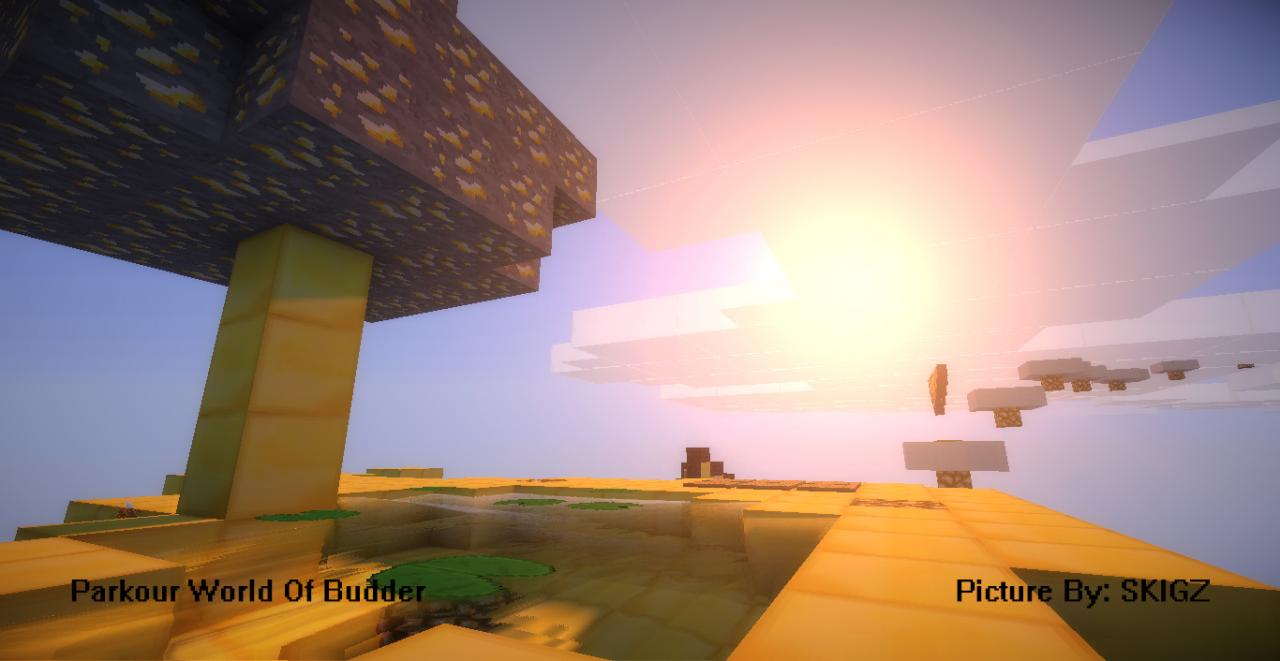 Parkour World Of Budder! [Parkour/ADV] Custom Map - Built By SKIGZ Minecraft Map