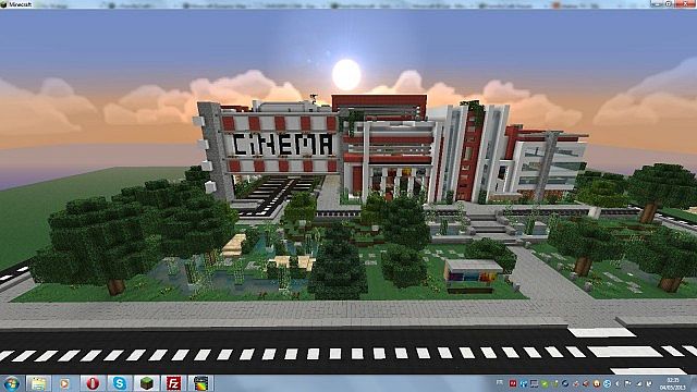 Modern Cinema Minecraft Map