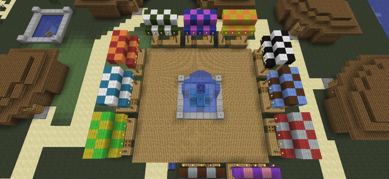 Fishing Village Minecraft Map