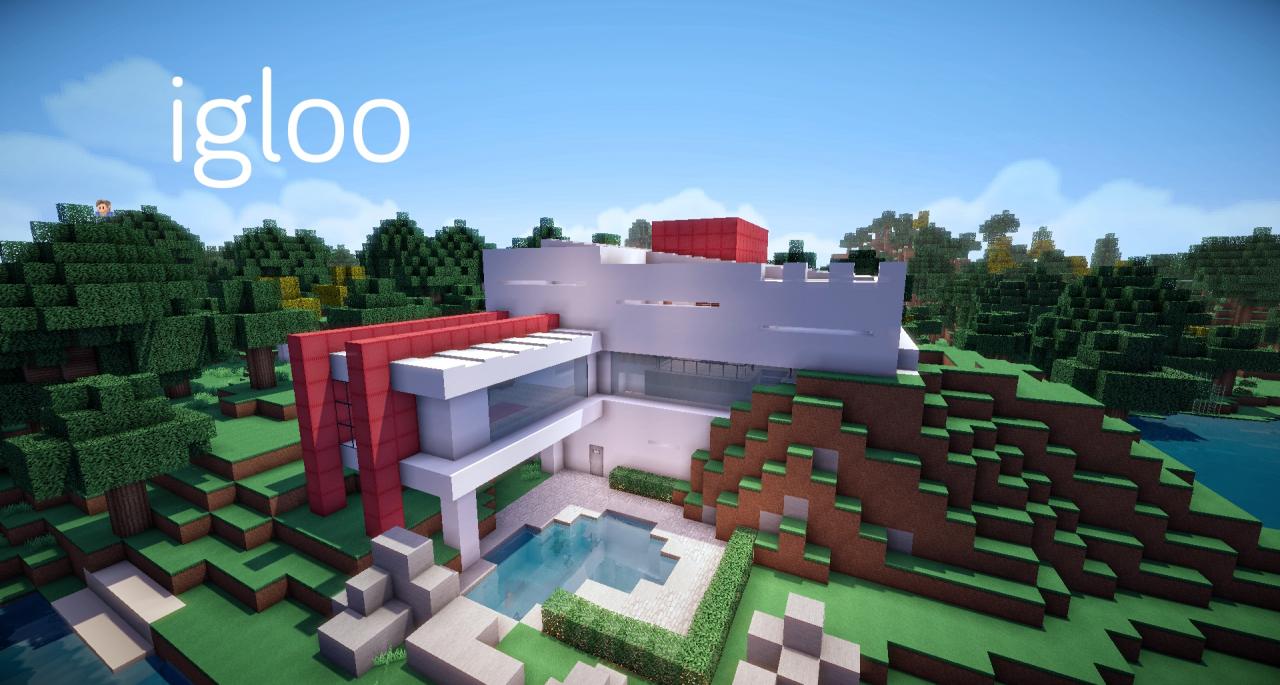 Igloo | Modern Home Minecraft Map