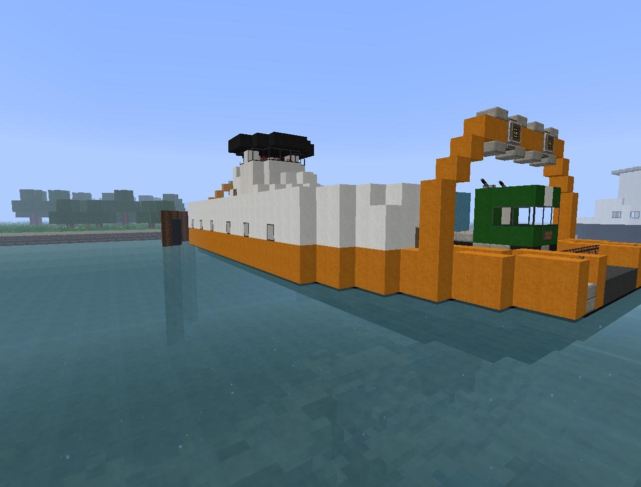 Simple Minecraft Ferry Minecraft Map