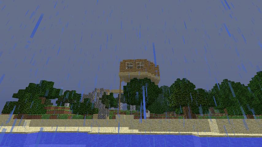 tree houses Minecraft Map