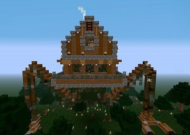 Walking House of Fangorn Version 2.0 Minecraft Map
