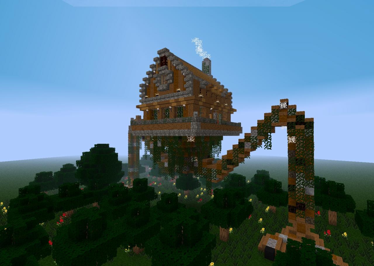 Walking House of Fangorn Version 2.0 Minecraft Map