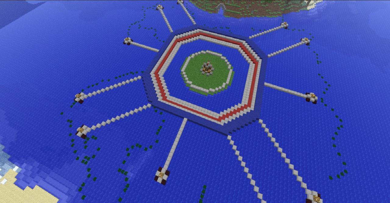 Hunger Games Map By:Cagatay Demir Minecraft Map