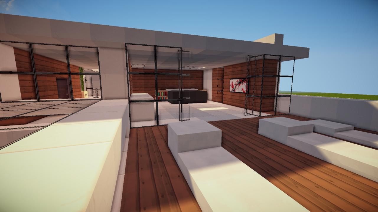 [Modern]SkyLight- A modern house by Smazher Minecraft Map