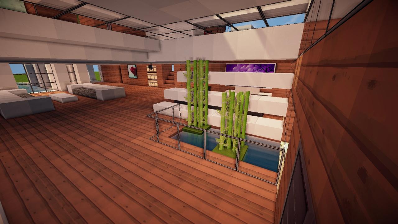 [Modern]SkyLight- A modern house by Smazher Minecraft Map