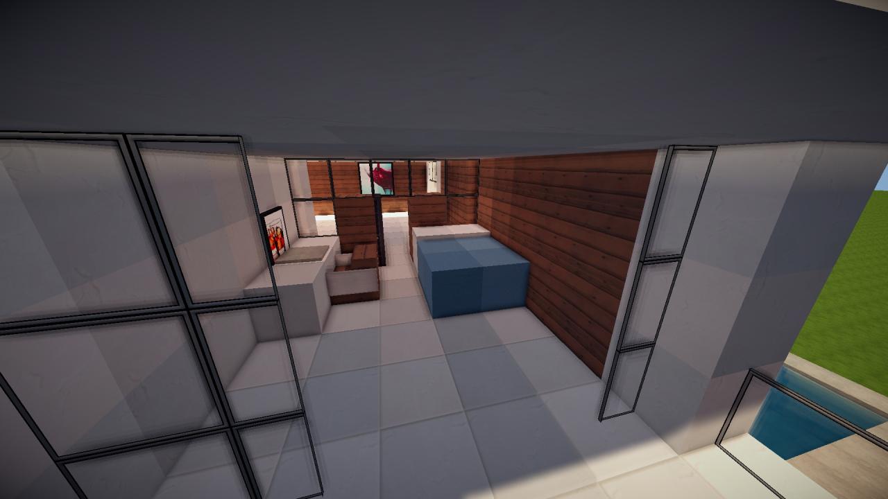 [Modern]SkyLight- A modern house by Smazher Minecraft Map