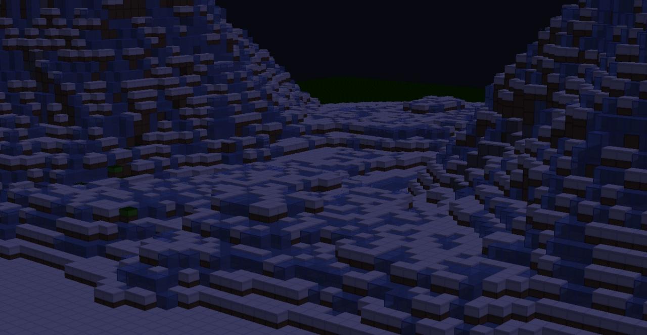 Basic Terraform #2 (Icy Mountain) Minecraft Map