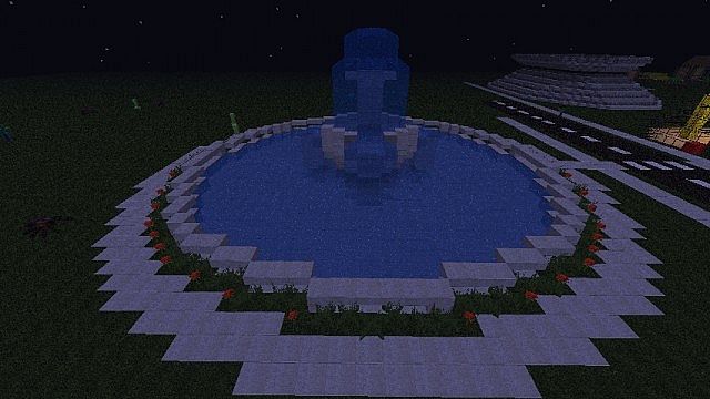 Modern Fountain Minecraft Map