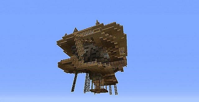 Floating island with stairs Minecraft Map