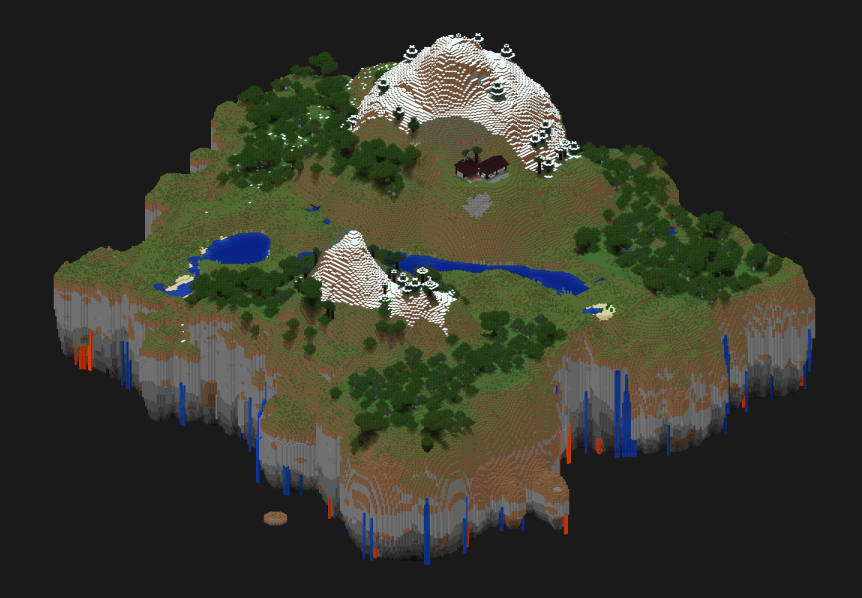 monde solitaire pour 1.5 et + Minecraft Map