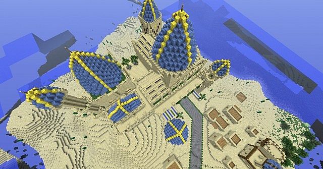 Minecraft Desert Castle Minecraft Project