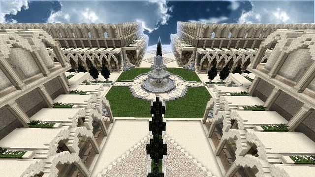 Peopelli Courtyard Minecraft Map