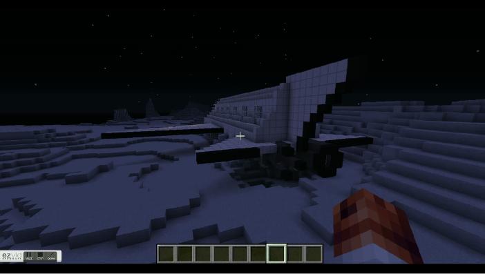 Crashed on the Moon - Lunar Terrain Minecraft Map