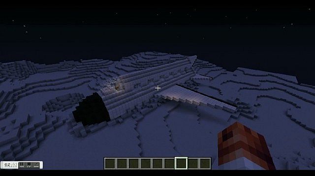 Crashed on the Moon - Lunar Terrain Minecraft Map