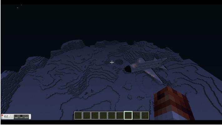 Crashed on the Moon - Lunar Terrain Minecraft Map