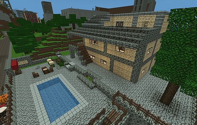 Holiday house in Spain Minecraft Map