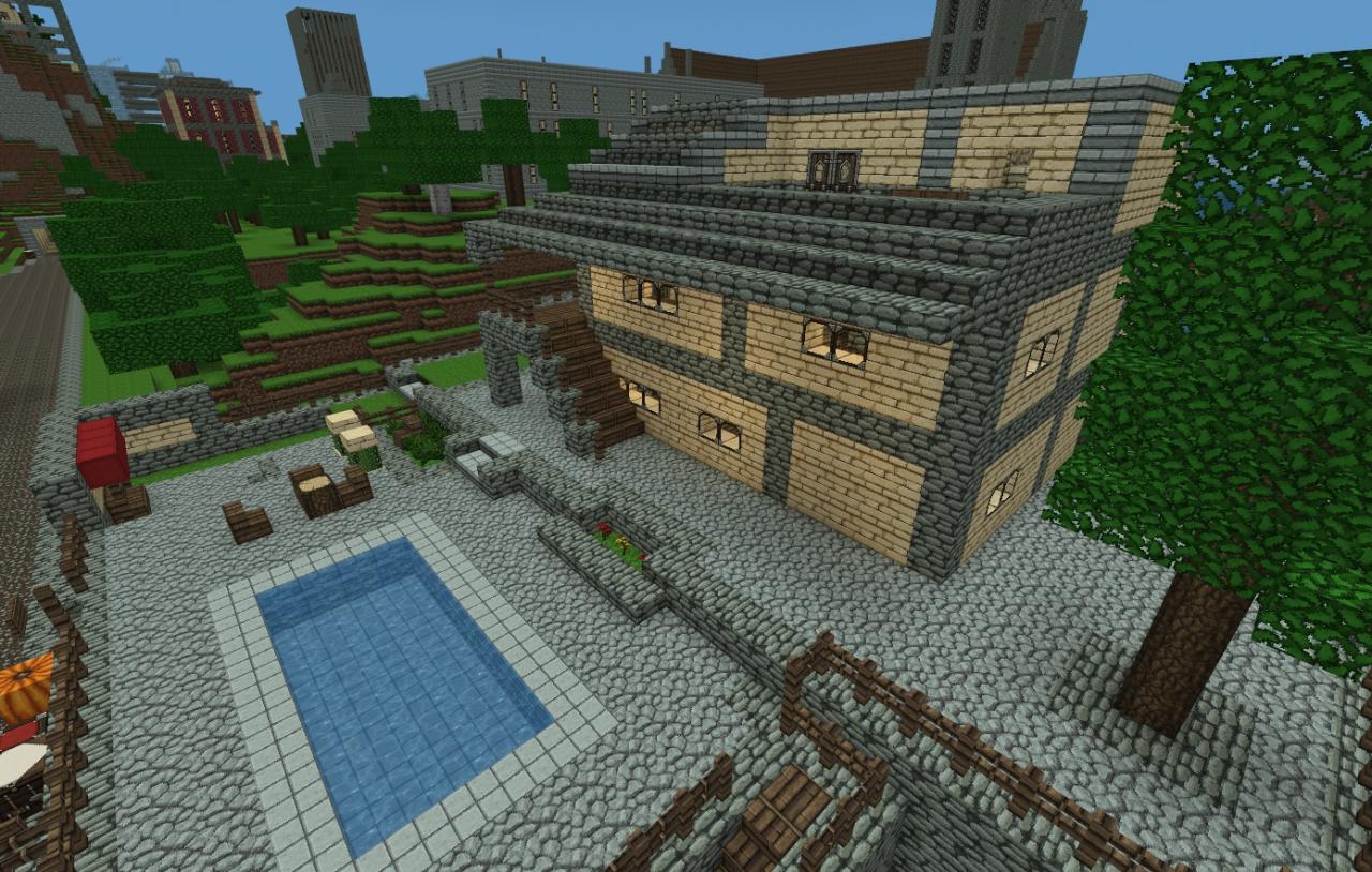 Holiday house in Spain Minecraft Map