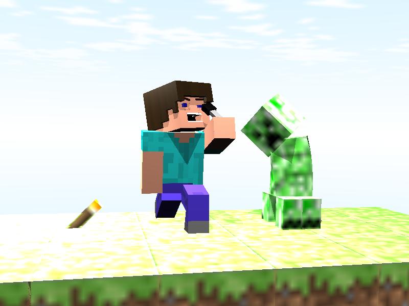 Singing Steve Minecraft Blog