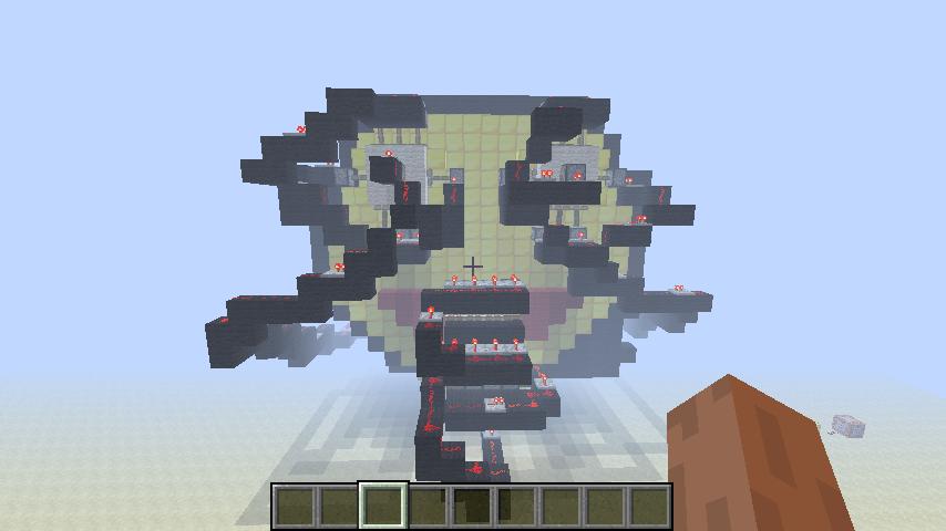 Redstone face By ToBeRed Minecraft Map