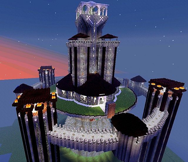 Tower Castle, Spawn for servers Minecraft Map