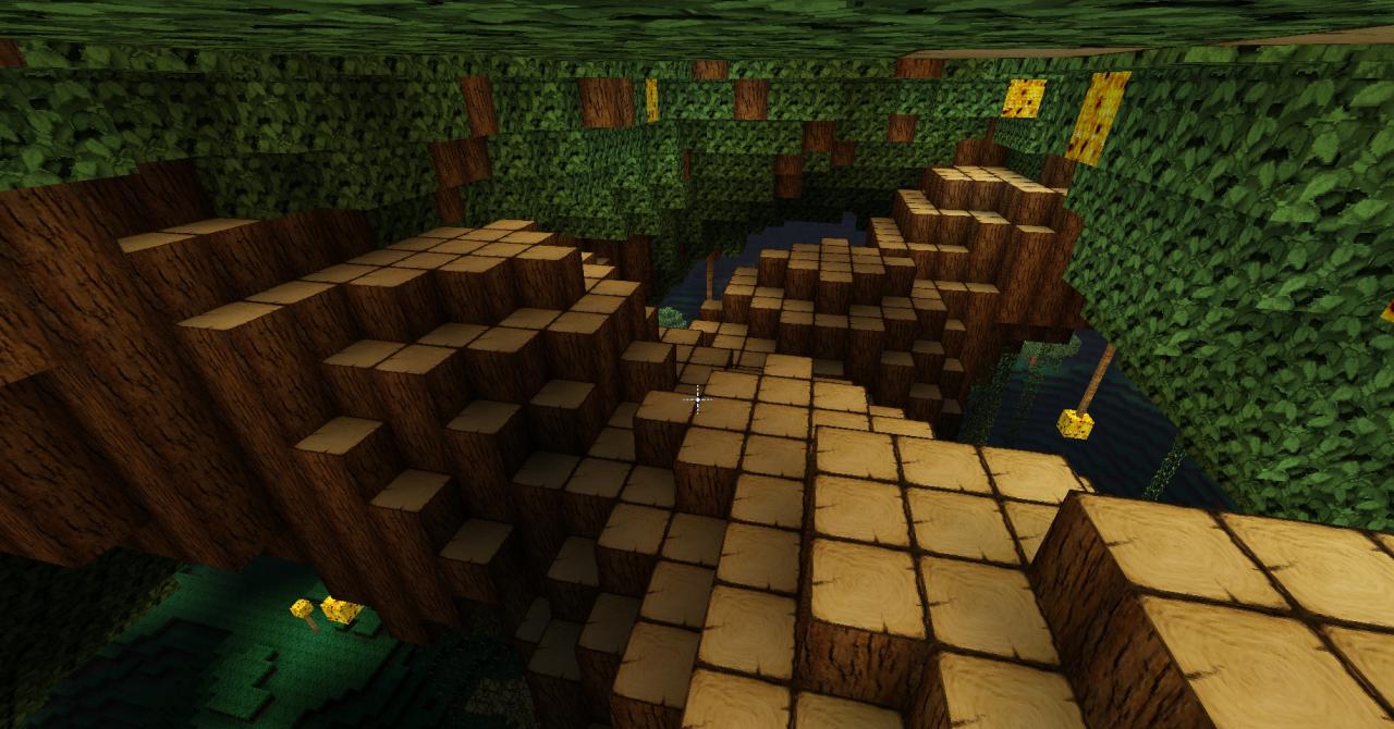 Underground Tree Minecraft Map