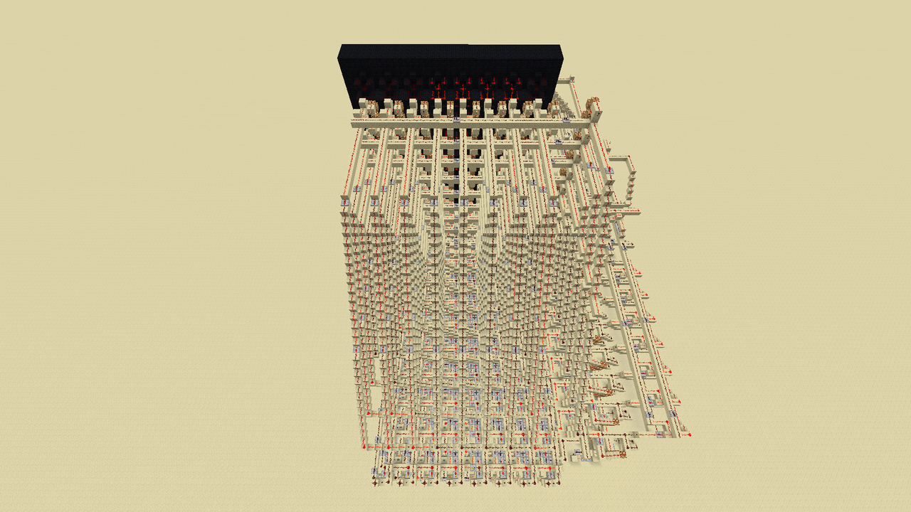 2d redstone Minecraft in Minecraft with 2 gamemodes Minecraft Map