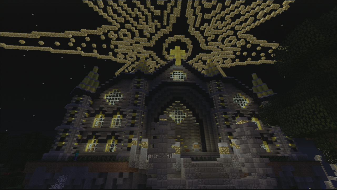 Aerial Church Minecraft Map