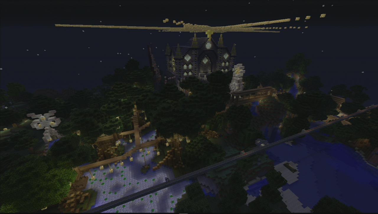 Aerial Church Minecraft Map