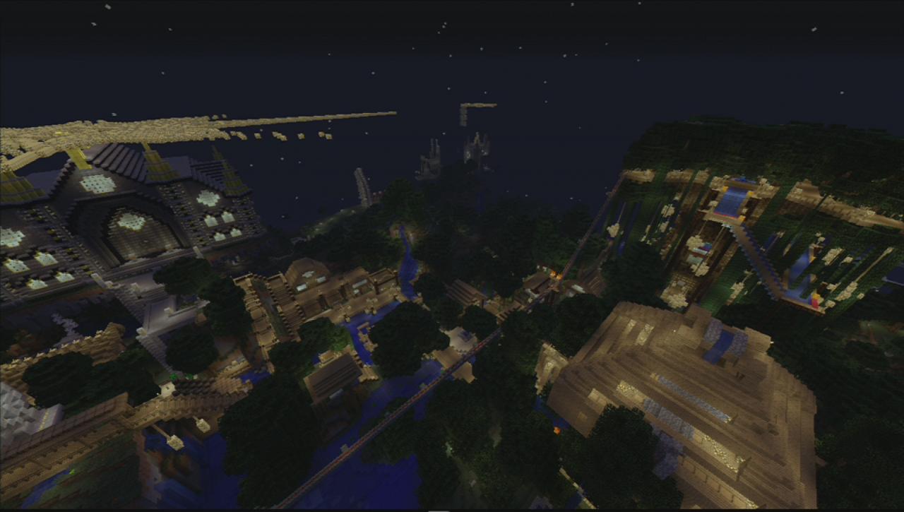 Aerial Church Minecraft Map