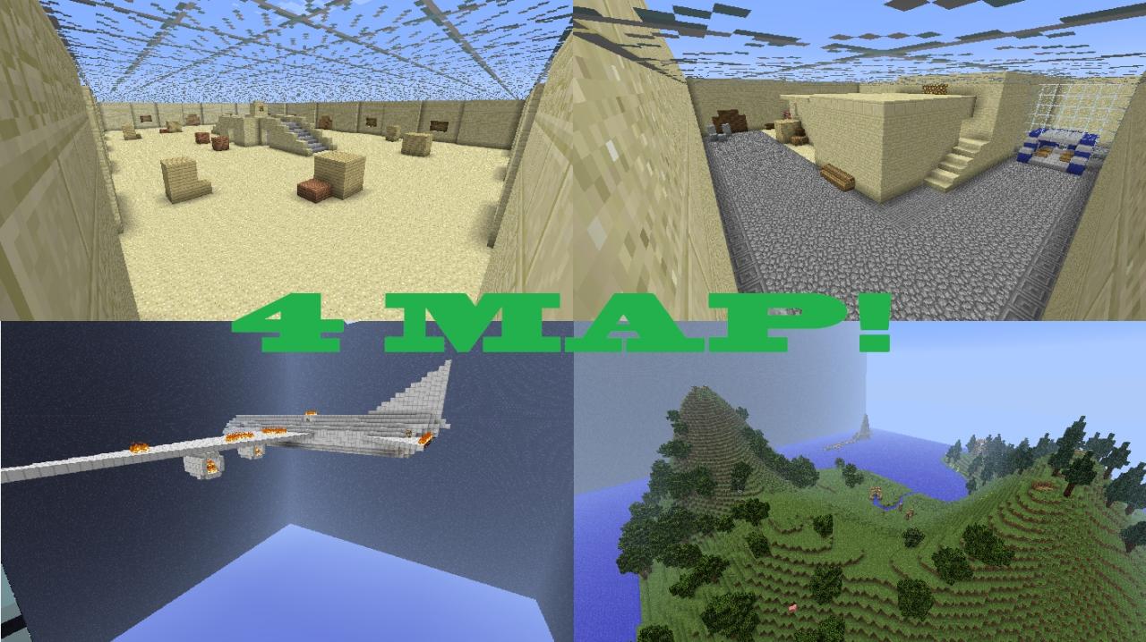 PvP Arenas / Map by Smallpixel Minecraft Map