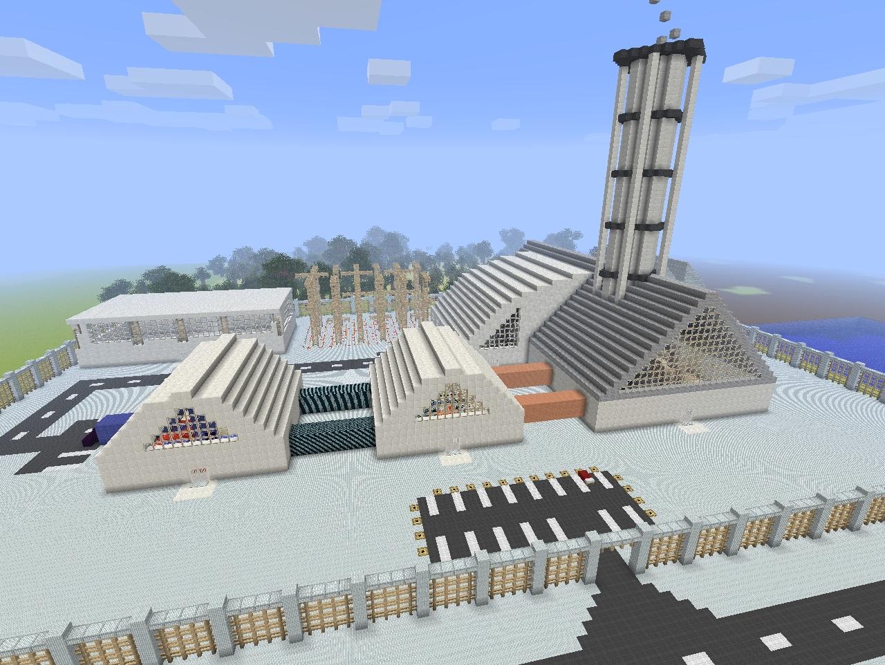 Chernobyl central Minecraft Map