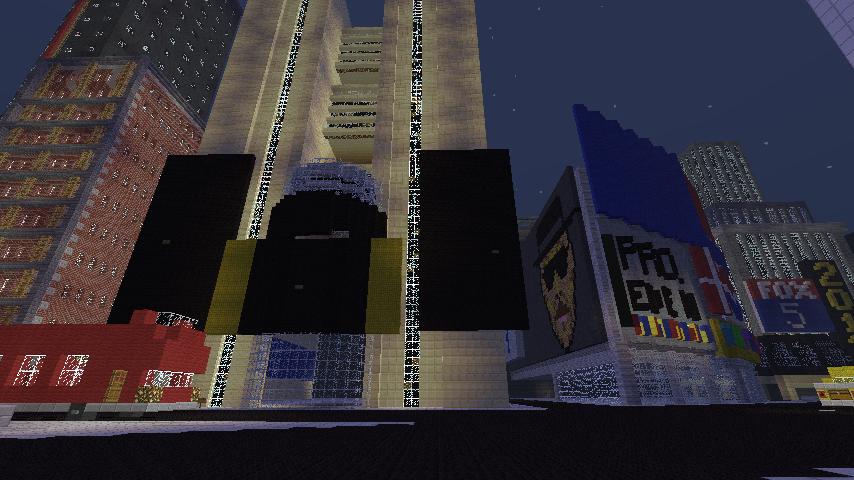 Times Square New York City Minecraft Map