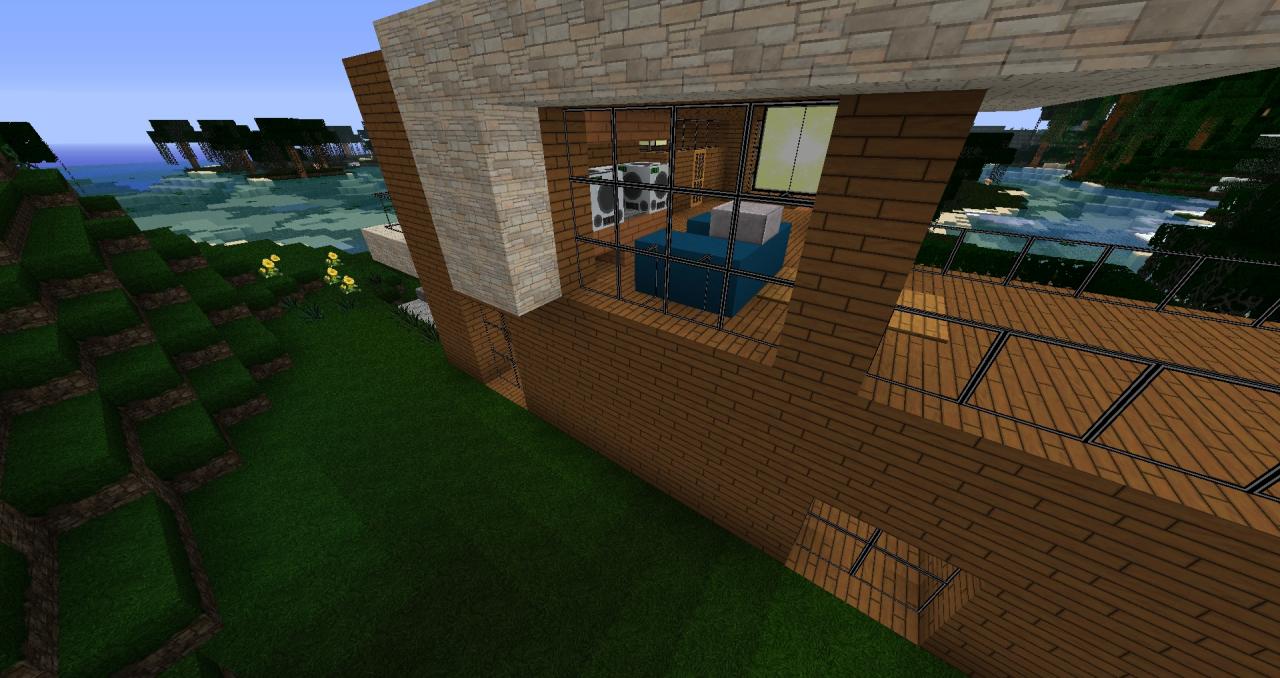 Modern House : Sheva Modern ! Minecraft Map