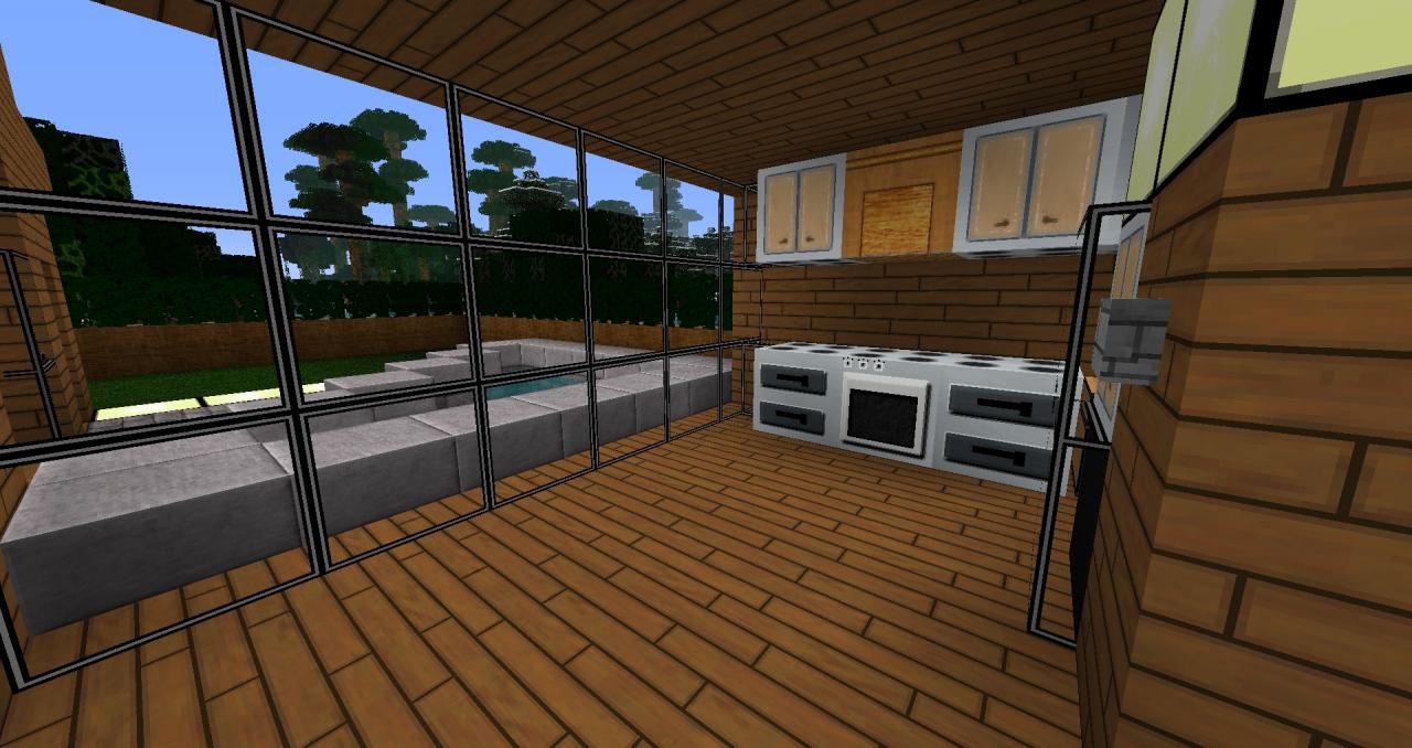 Modern House : Sheva Modern ! Minecraft Map
