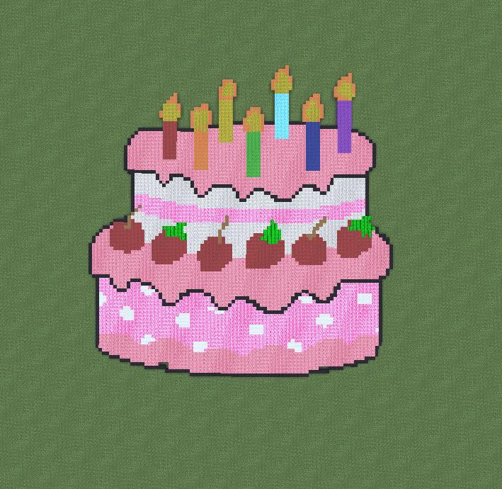 Happy Birthday Minecraft Map