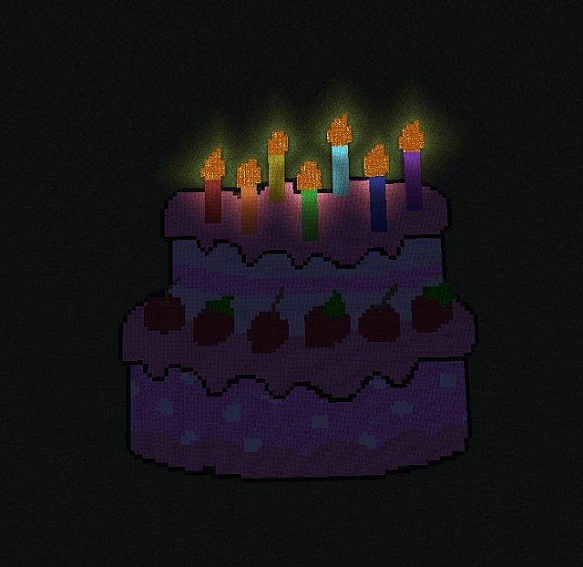 Happy Birthday Minecraft Map