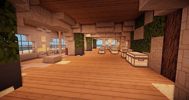 Beach House - Desert House Minecraft Map