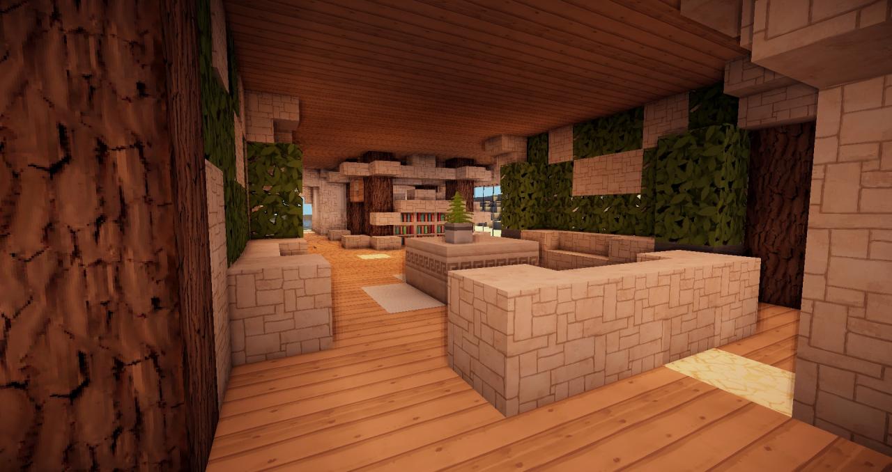 Beach House - Desert House Minecraft Map