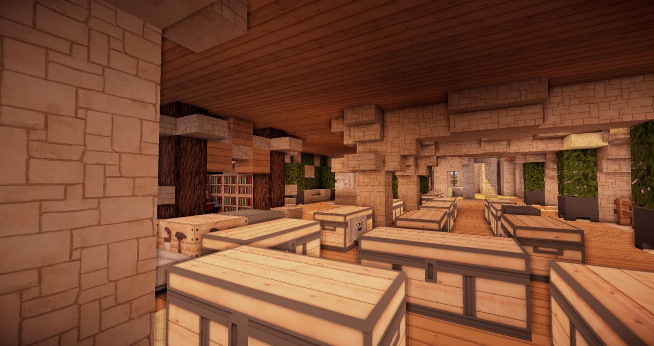 Beach House - Desert House Minecraft Map