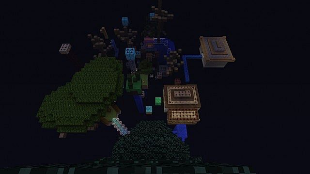Wacky survival Minecraft Map